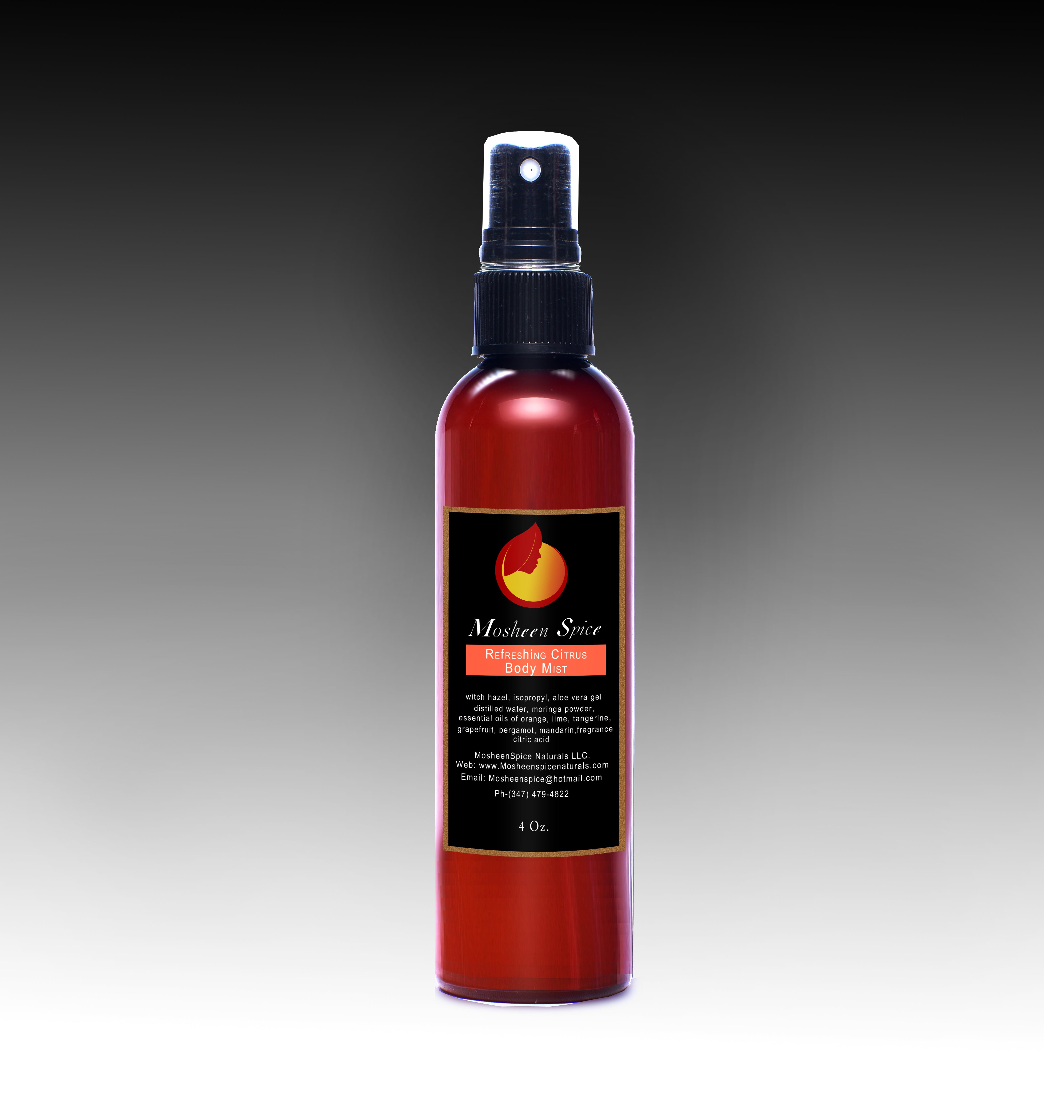 Refreshing Citrus Body Mist – MosheenSpice